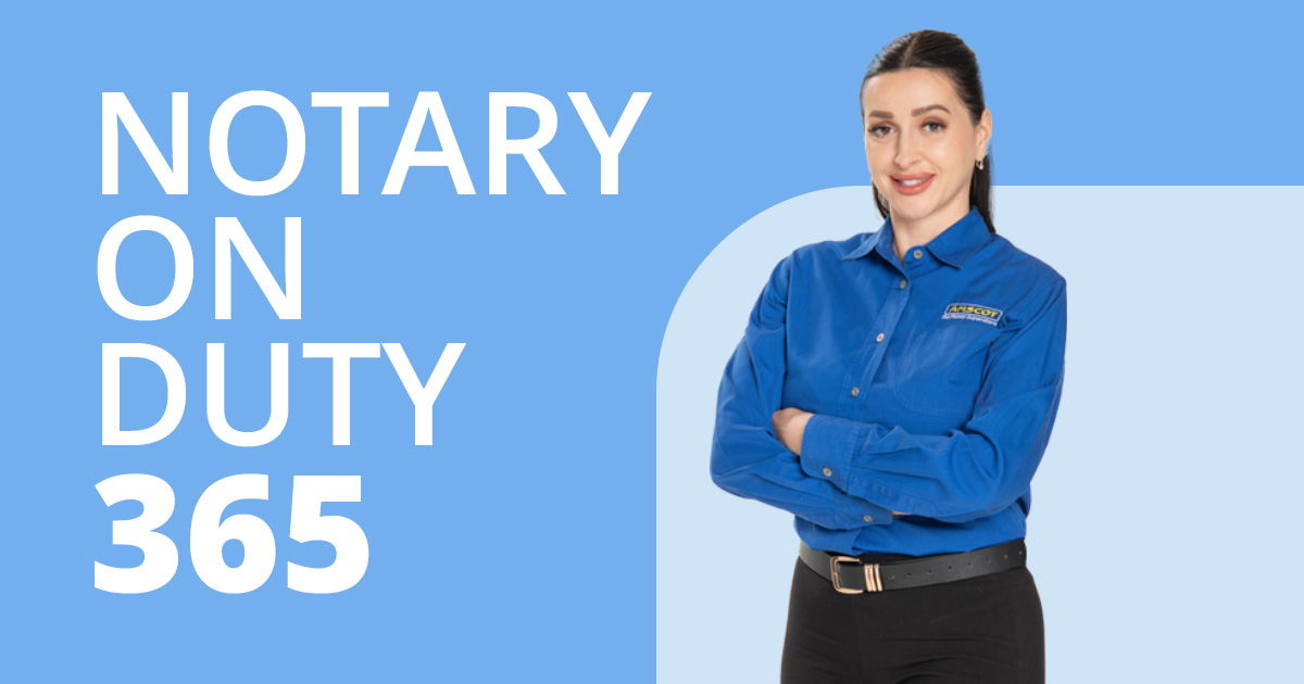 Notary Services at Amscot